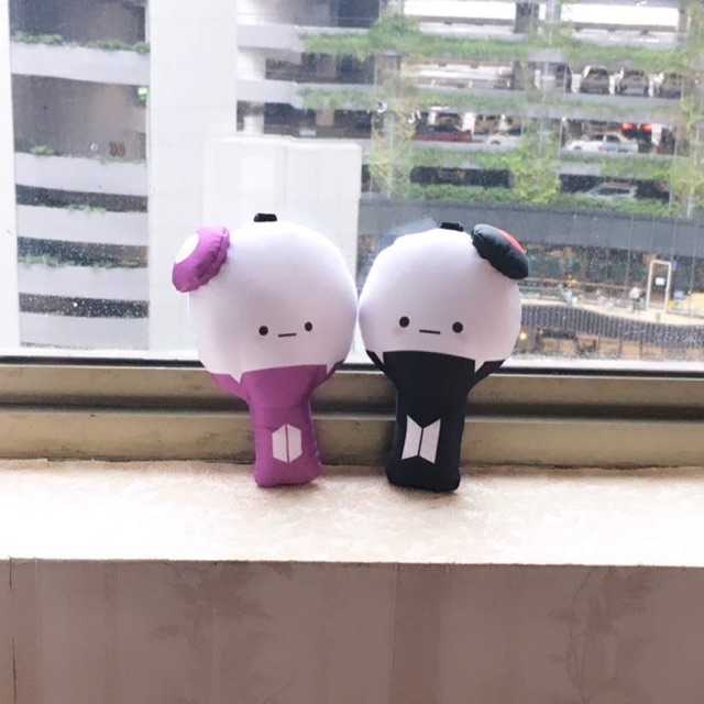 Army bomb / bangtan BTS bomb keychain plush light stick (handmade ...