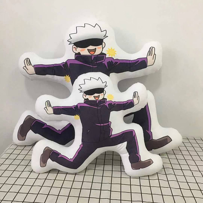 Jujutsu Kaisen Humanoid Pillow Plush Cushion Gojo Satoru Cute Anime ...