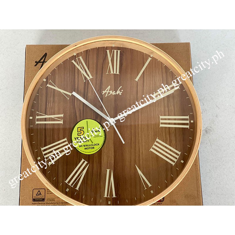 Asahi WallClock W7008 | Shopee Philippines