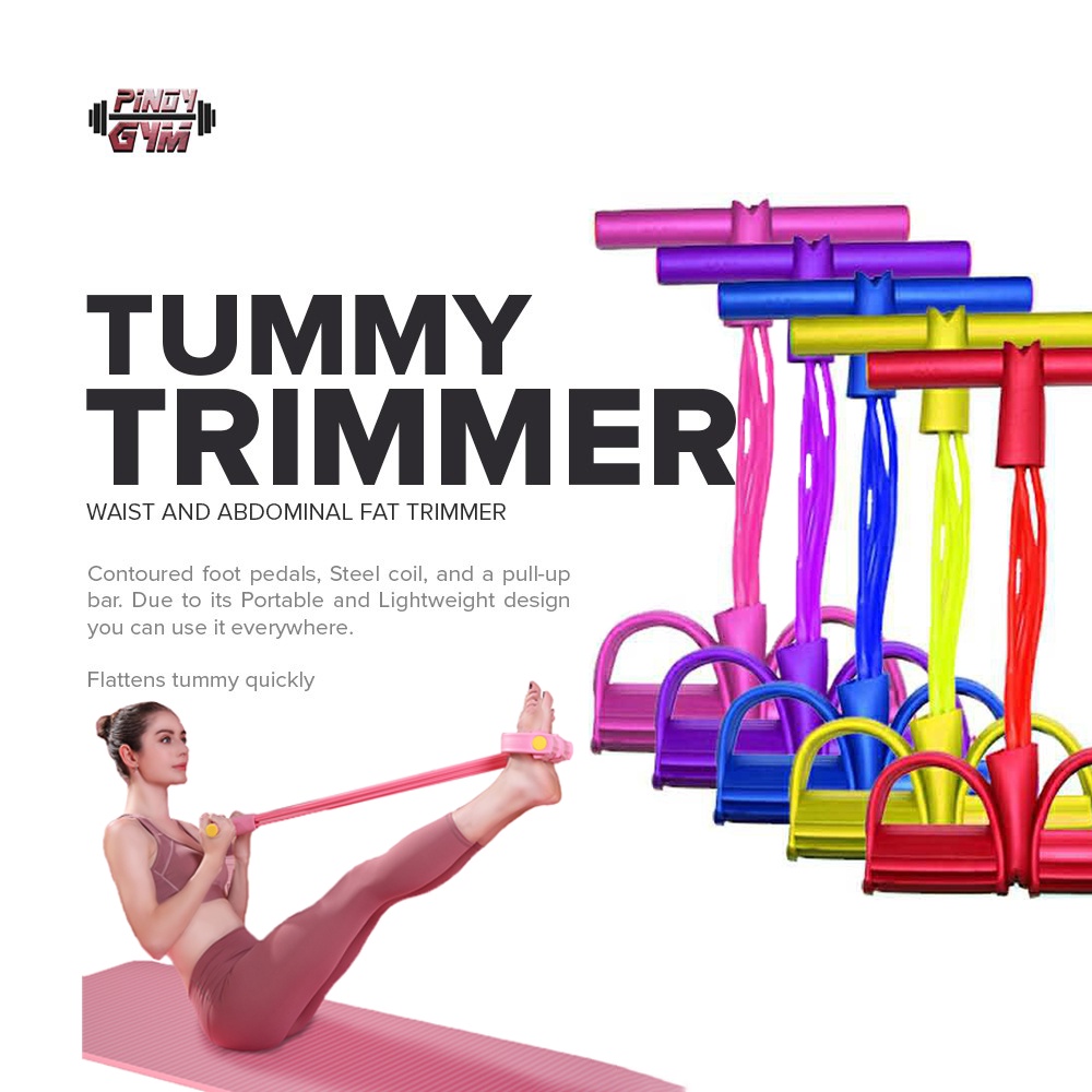 Tummy Trimmer Abs / Waist Workout Fitness Equipment yoga Sit-ups Pull ...