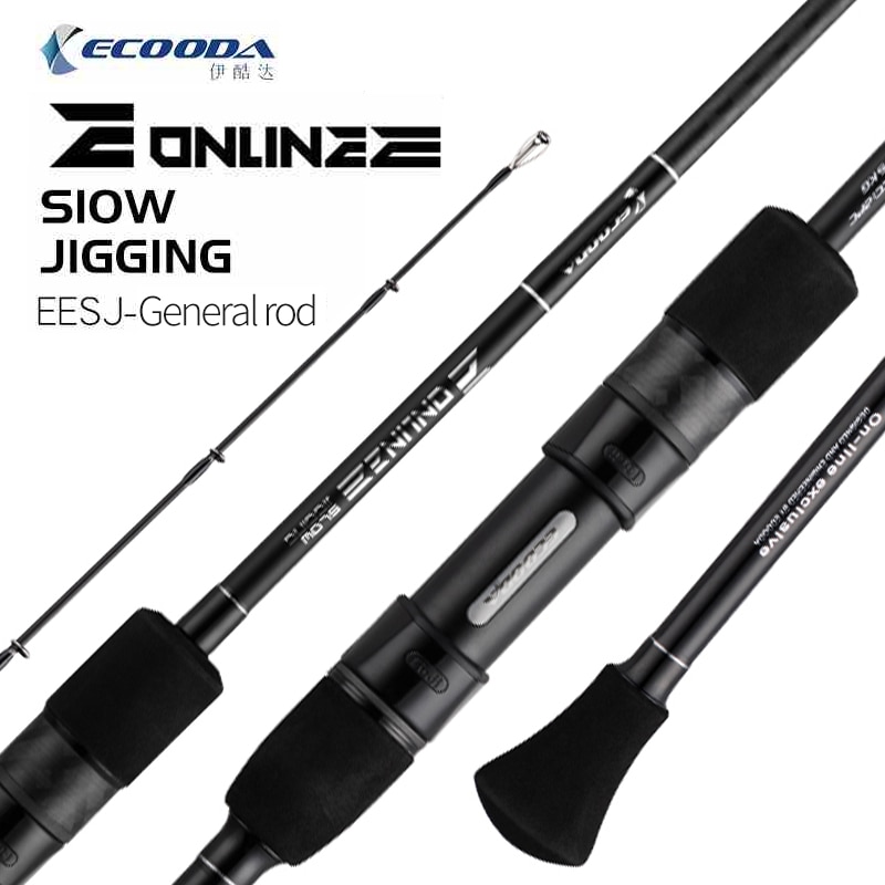 ECOODA EESJ 1.85m 1.91m Slow Jigging General Rod 1/2 Section PE1.5-4 ...
