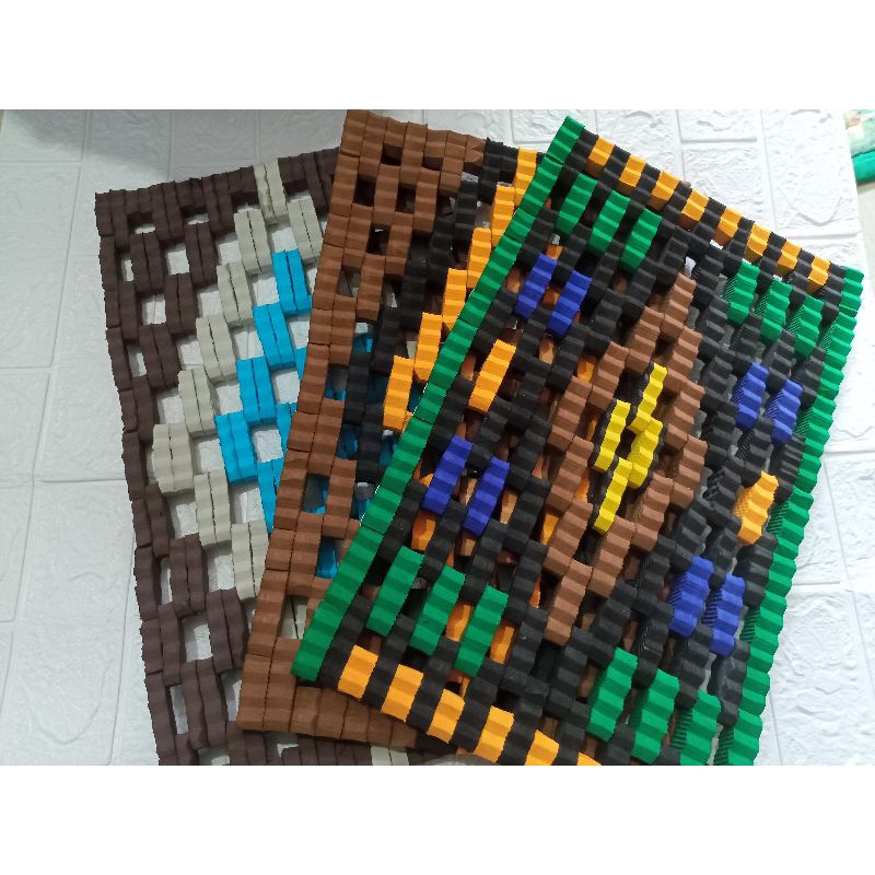 rubber Doormat / rubber rag/ doormat / kadena mattings (foldable) 20x11 ...