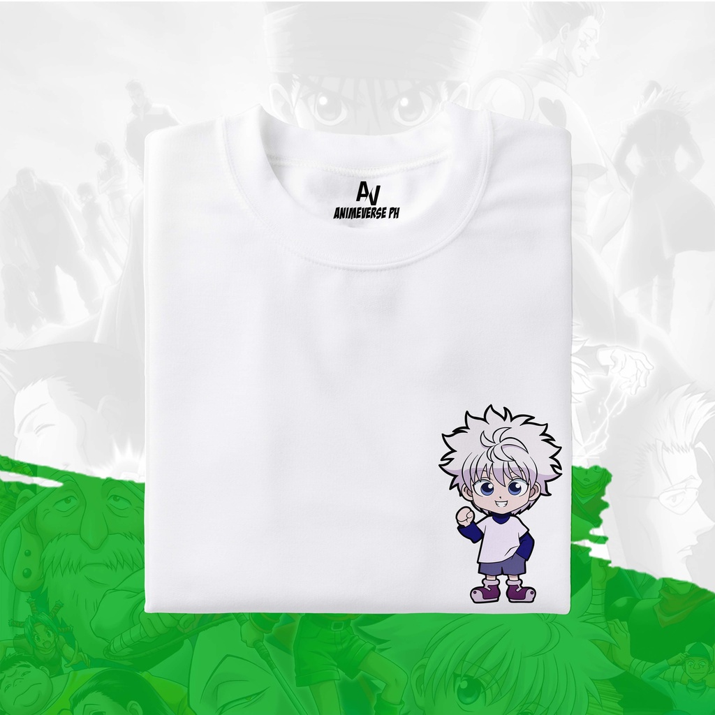 Hunter x Hunter - Killua Chibi 2 Pocket Anime Manga Tshirt For Men ...