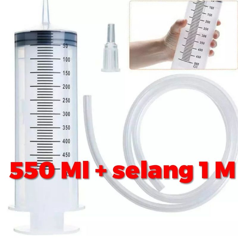 Large syringe syringe jumbo injection 500 Ml 550 Ml needleless toy ...