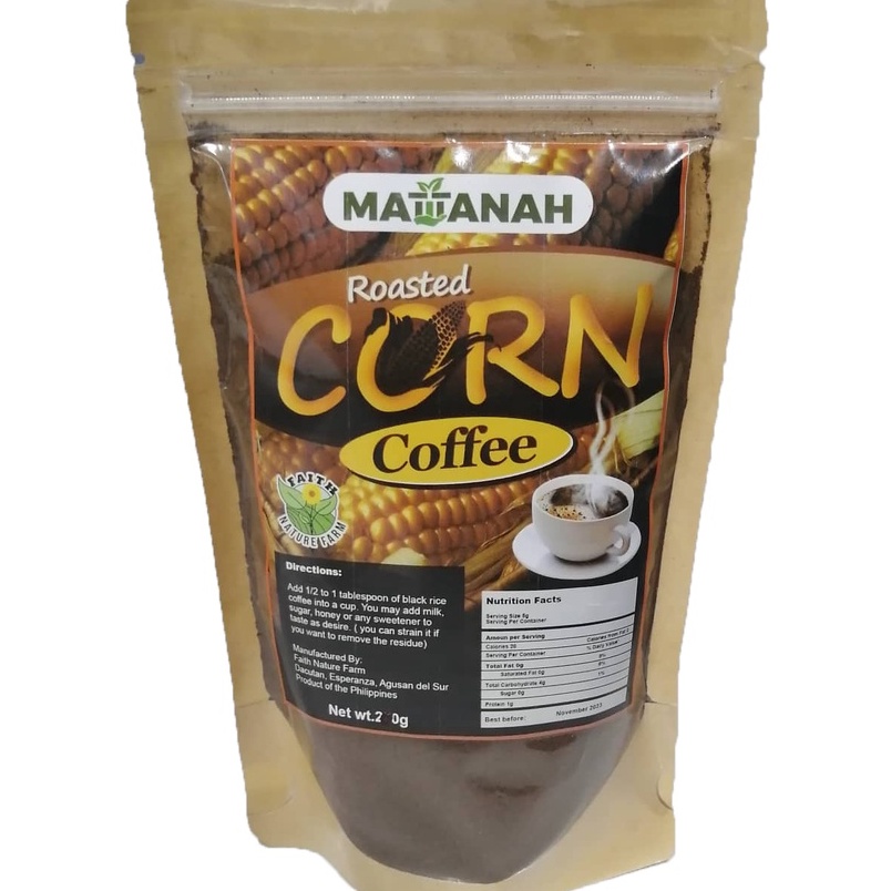 Mattanah Corn Coffee ( 200 grams) | Shopee Philippines