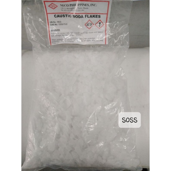 CAUSTIC SODA FLAKES (SODIUM HYDROXIDE) LYE, 1kg | Shopee Philippines