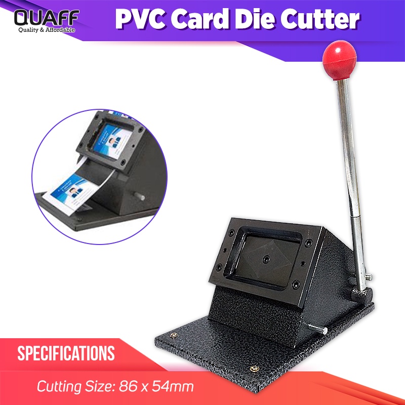 PVC ID Card Die Cutter (86-54mm) | Shopee Philippines