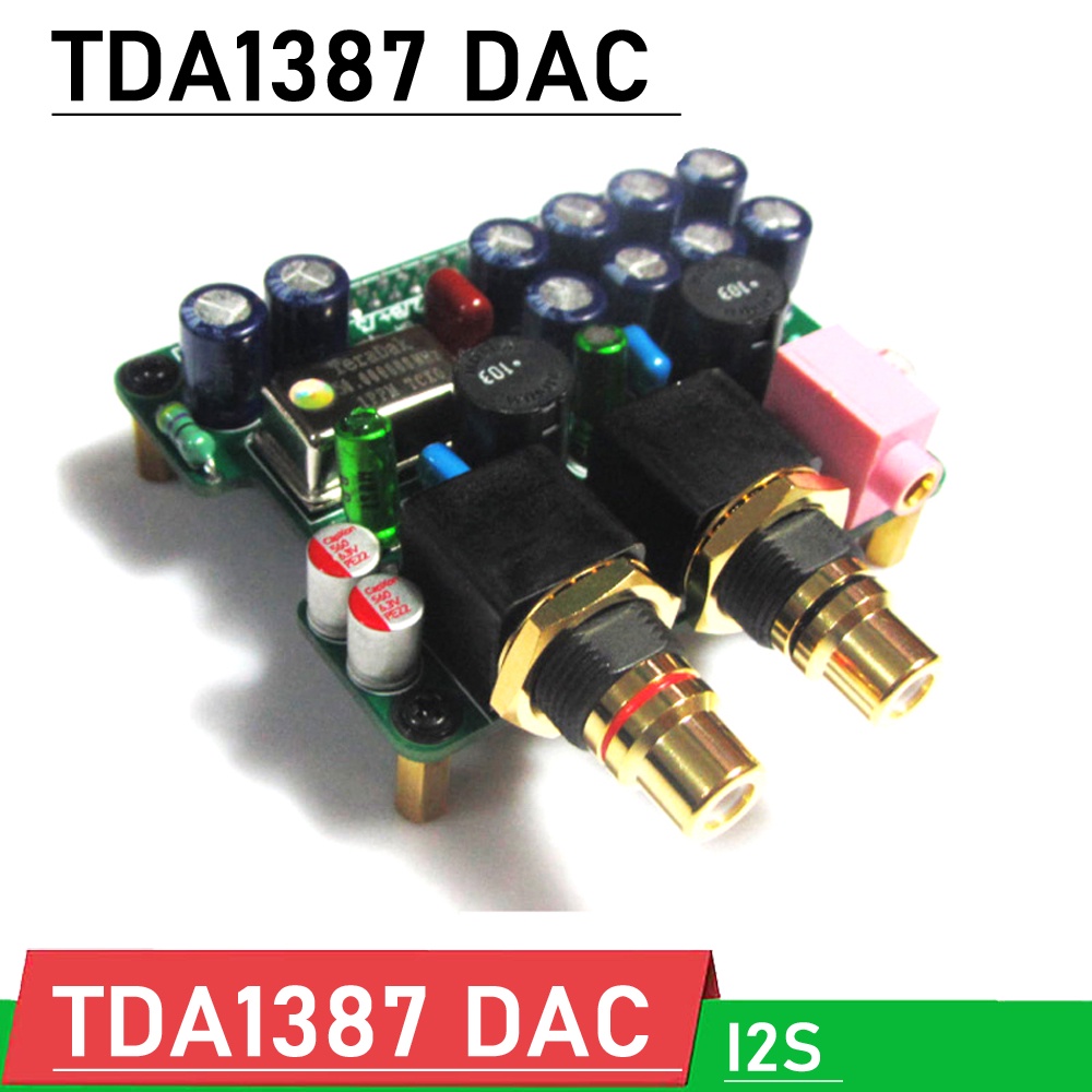 TDA1387 Expansion Board Encoder DAC decoder I2S interface FOR Raspberry ...