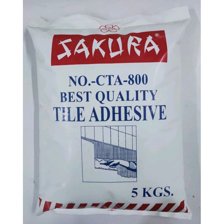 SAKURA TILE ADHESIVE 5KG BAG | Shopee Philippines