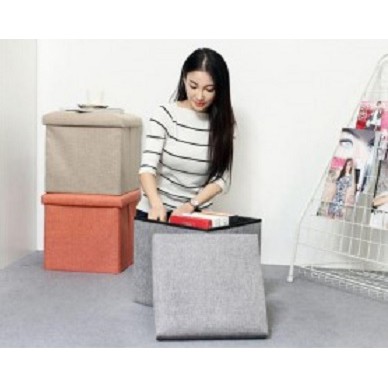 J24024 Sofa Chair Bench Seating Goods Storage Box 30x30x30cm | Shopee ...