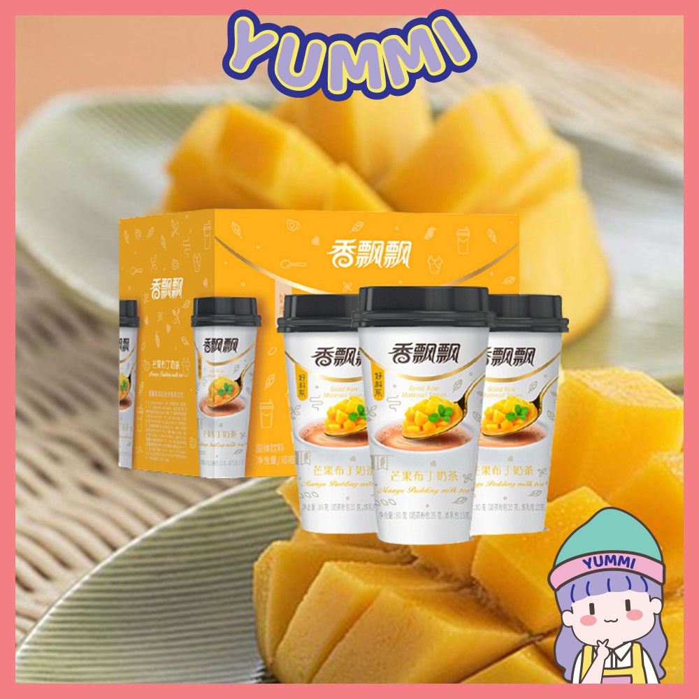 Xiang Piao Piao Mango Pudding Milk Tea 香飘飘 王俊凱代言 - 芒果布丁奶茶 | Shopee ...