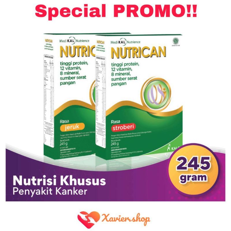 Nutrican 245gr/orange & Strawberry - High Protein Cancer Patient Milk | Shopee Philippines
