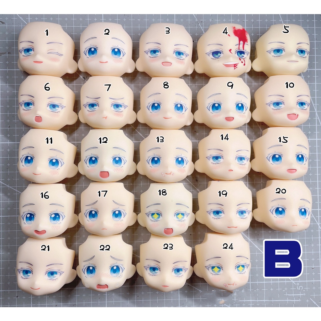 [Gojo Satoru]Jujutsu Kaisen GSC Replace face Nendoroid Hair OB11 Water ...
