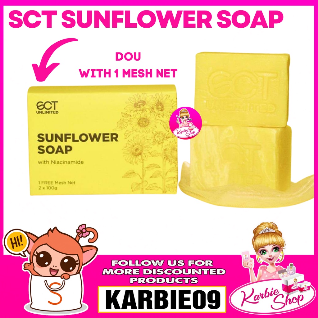Orig SCT Unlimited Sunflower Soap with Niacinamide DOU Soap 200g ...