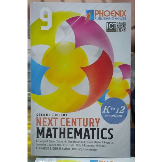 Next Century Mathematics 9 Second ed by Orines | Shopee Philippines