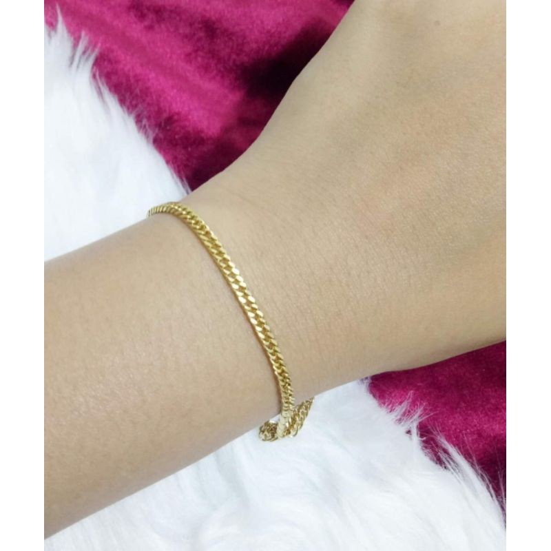 10k Gold Plated Bracelet Shopee Philippines