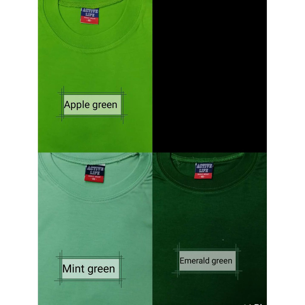 Active Life RoundNeck For Adult (UNISEX) (COLORED) | Shopee Philippines