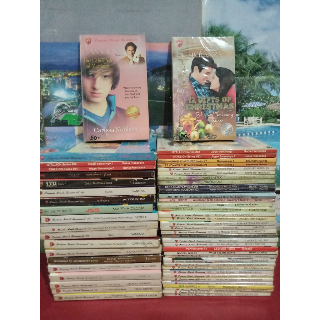 JL23 TAGALOG ROMANCE POCKETBOOKS (Pre-loved) | Shopee Philippines