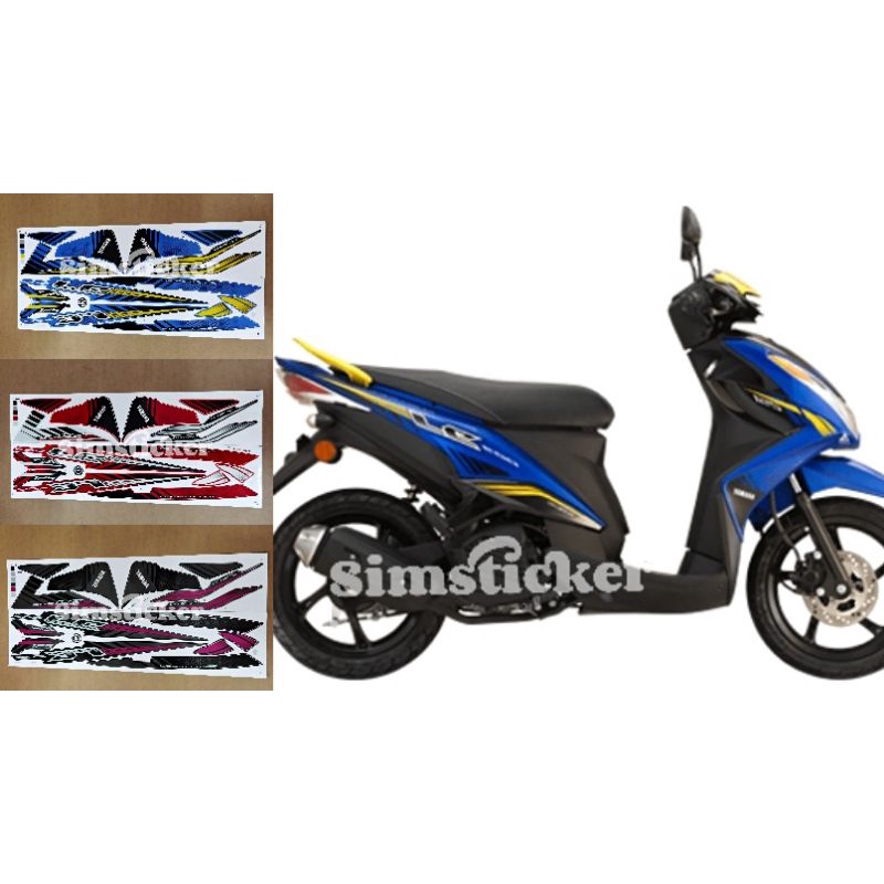 EGO LC 125 (3) YAMAHA BODY STICKER | Shopee Philippines