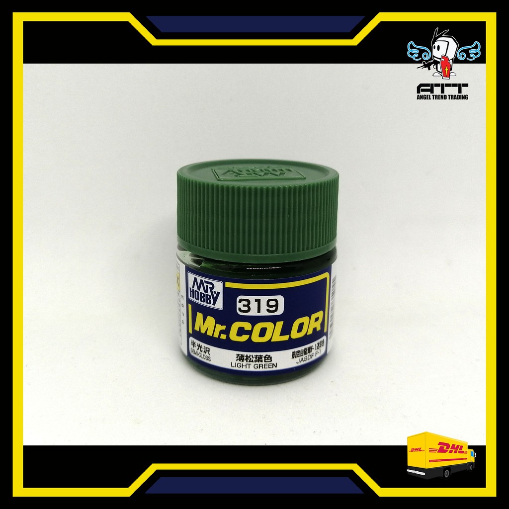 MR.COLOR 319 LIGHT GREEN 10ML (Gunpla Gundam Paint Model Kit Tools ...