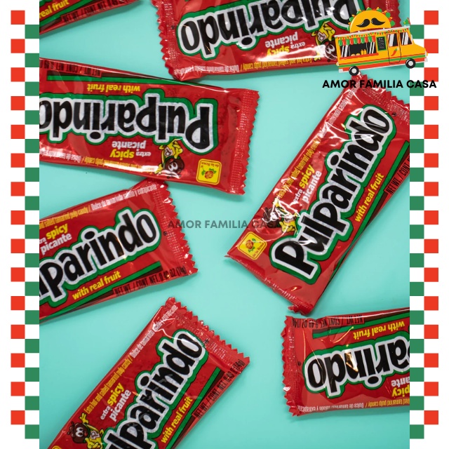 Pulparindo Tamarind Candy Bar Hot ( Per Piece ) ( De La Rosa ) Mexican ...