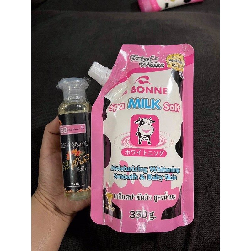 a bonne spa milk salt 350 grams | Shopee Philippines