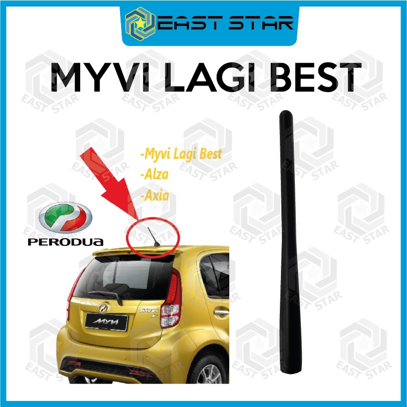 Perodua Myvi Lagi Best D54T Myvi Icon Alza Axia Rod Antenna Pole 86332 ...