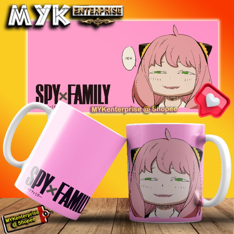 anya forger spyxfamily anime mug design | Shopee Philippines