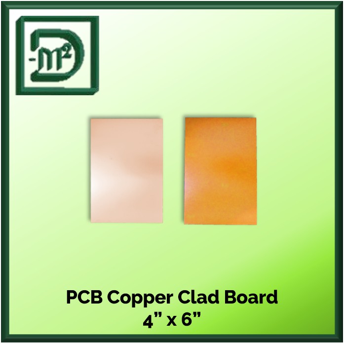 PCB Copper Clad Board Single Side 4x6, 4x8, 4x10, 6x10, 10x10, 12x12 ...