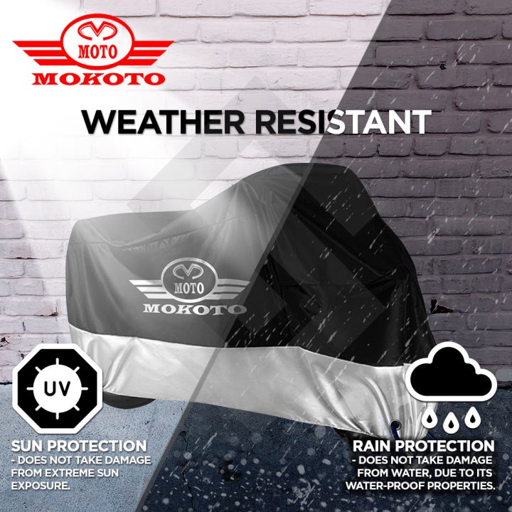 MOTORCYCLE COVER MOKOTO WATERPROOF WITH UV PROTECTION MOTOR COVER ALL ...