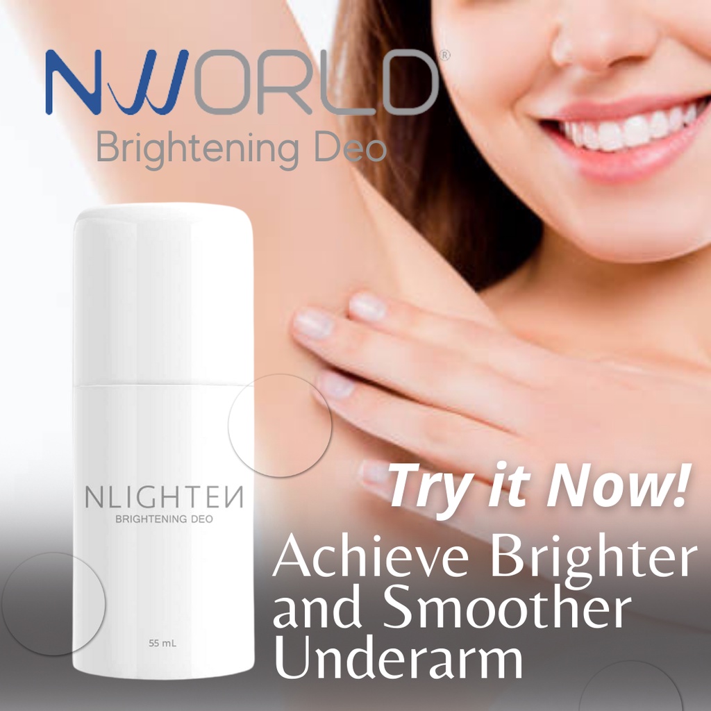 NLIGHTEN BRIGHTENING DEODORANT Whitening with Antiperspirant Original ...