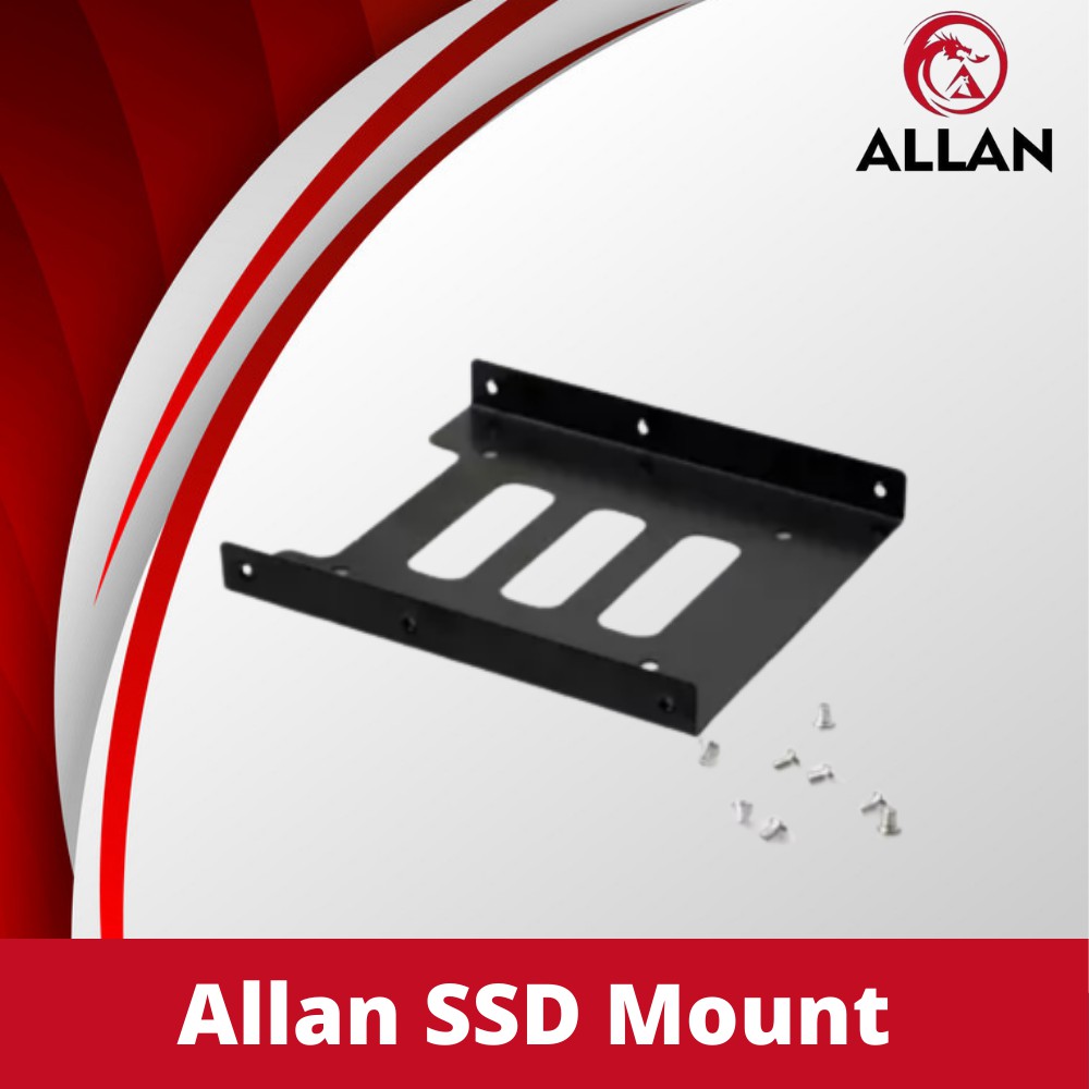 ALLAN PC Hard Disk Case SSD EM88 (With Screws)2.5 Inch To 3.5 Metal ...