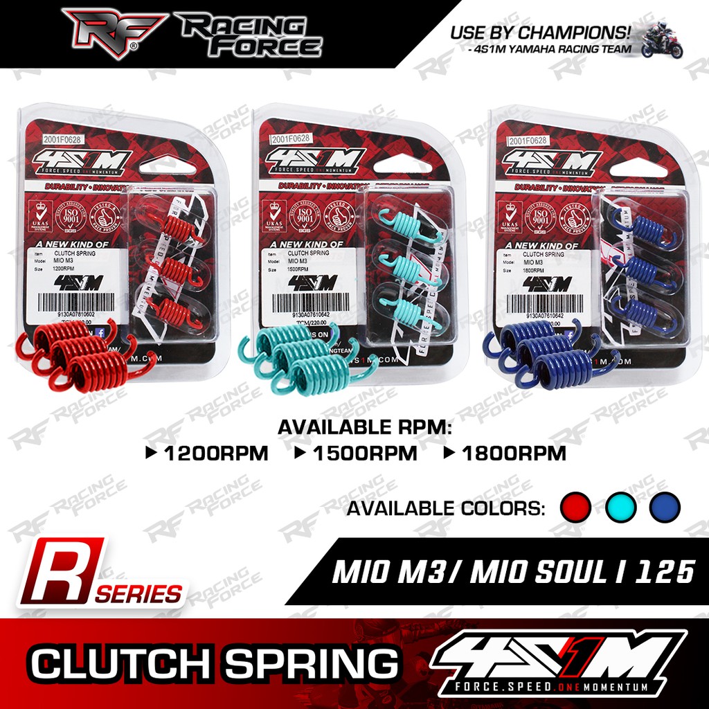4S1M - CLUTCH SPRING AEROX/NMAX/M3/PCX/ADV/CLICK(1000,1200 RPM/1500RPM ...