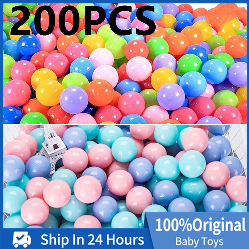 [Ready Stock] 200PCS 100PCS 50PCS Baby Ocean Ball House Outdoor Tent ...