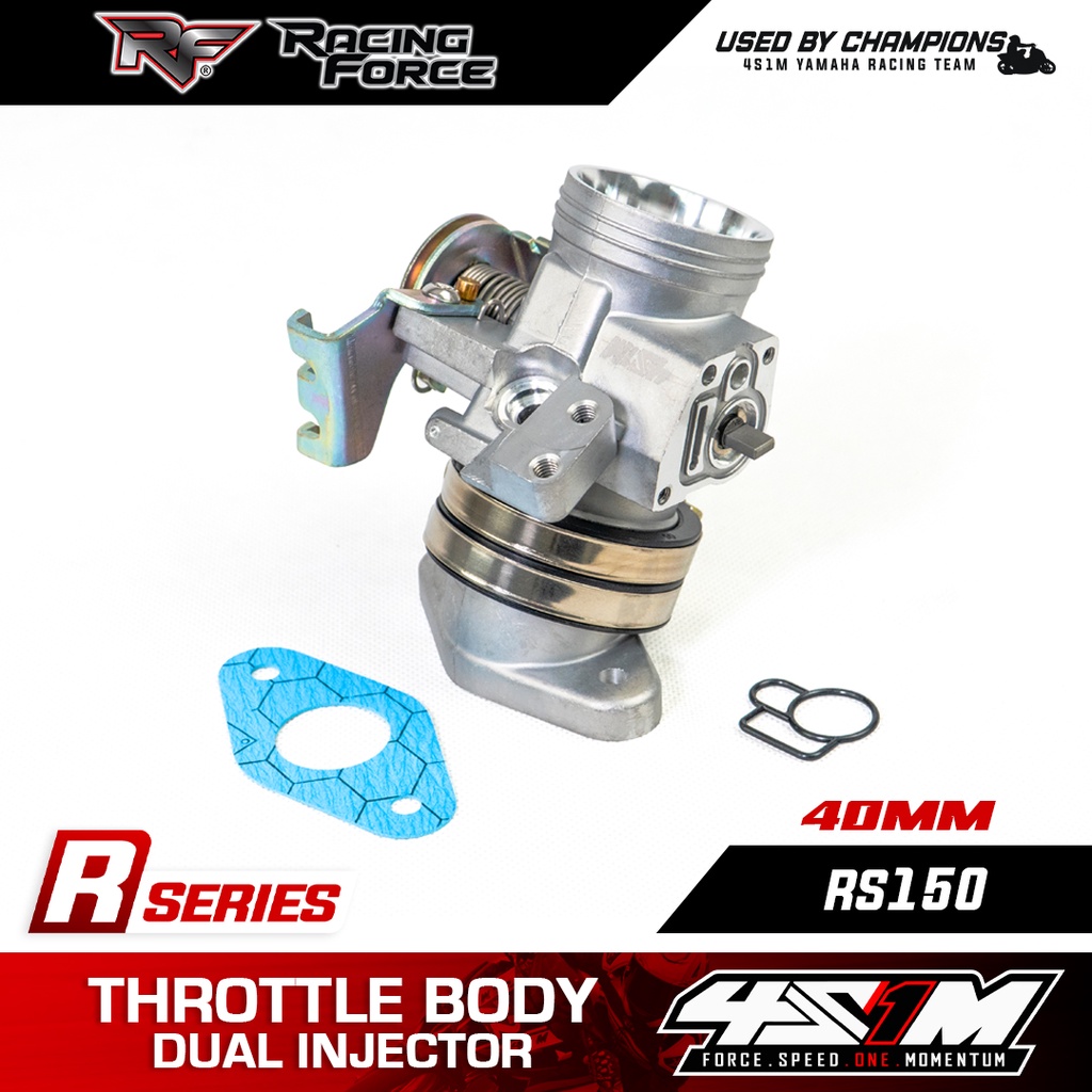 RF 4S1M SINGLE INJECTOR THROTTLE BODY RS150 40MM R-SERIES | Shopee ...