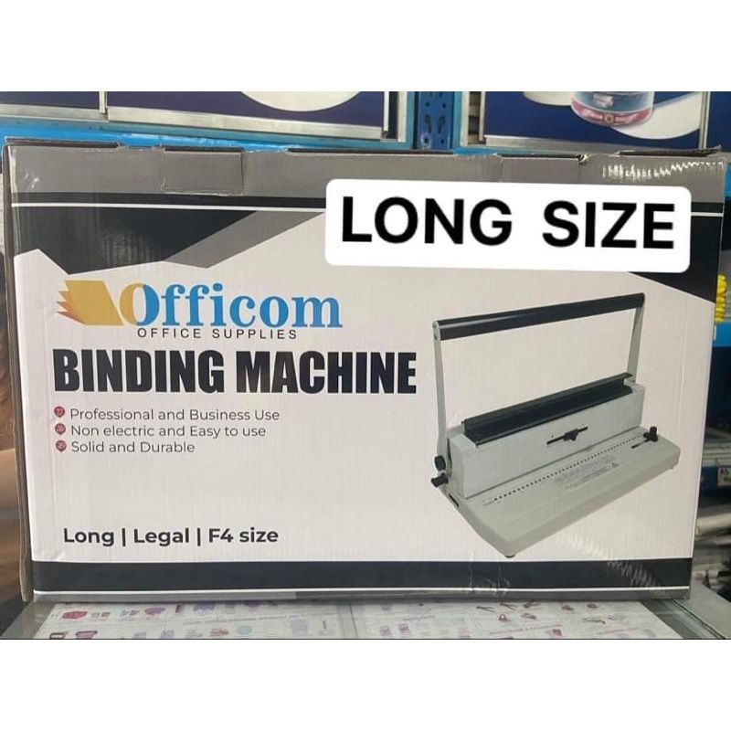 OFFICOM WIRE BINDING MACHINE LONG SIZE HEAVY DUTY | Shopee Philippines