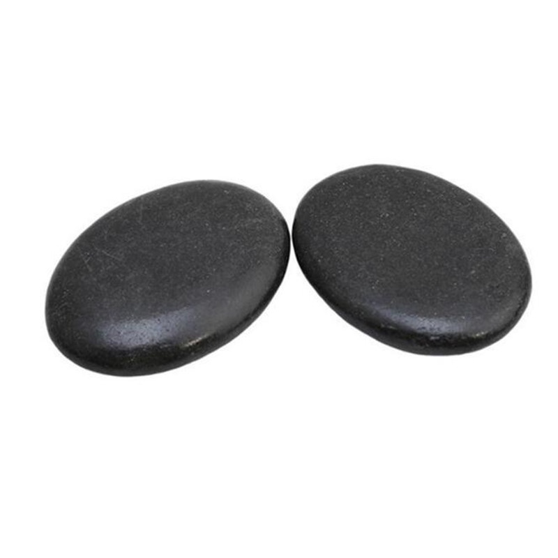 10pcs/set Lava Stones and Natural Large Rock Massager Stone Black ...