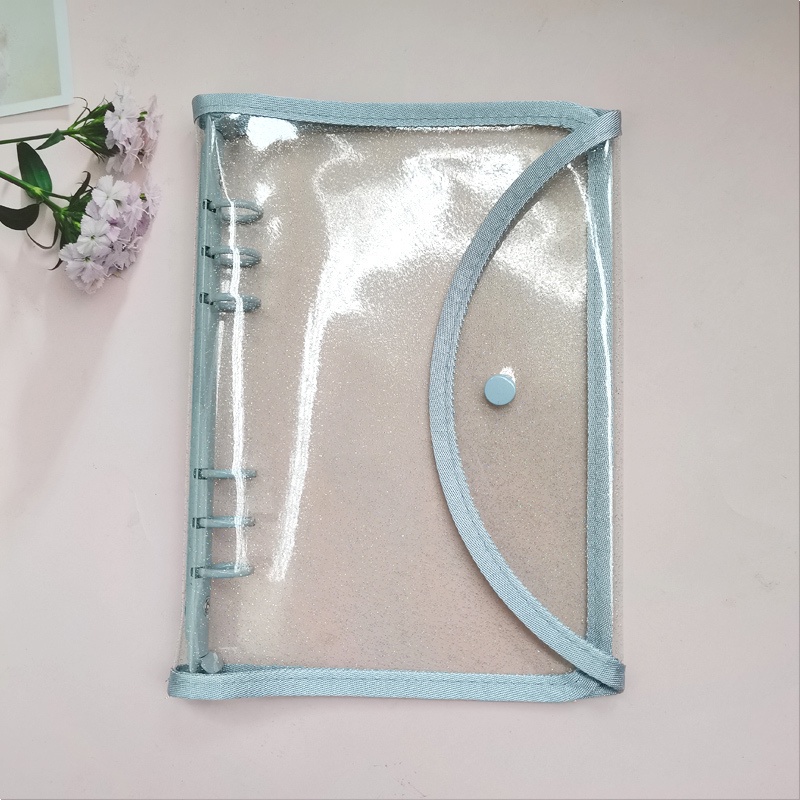 Envelope Bag Design A5/A6 6rings Color Glittering Binder With Sleeves ...