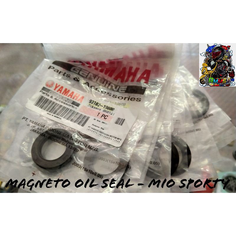 yamaha genuine magneto oil seal for mio/fino/nouvo | Shopee Philippines