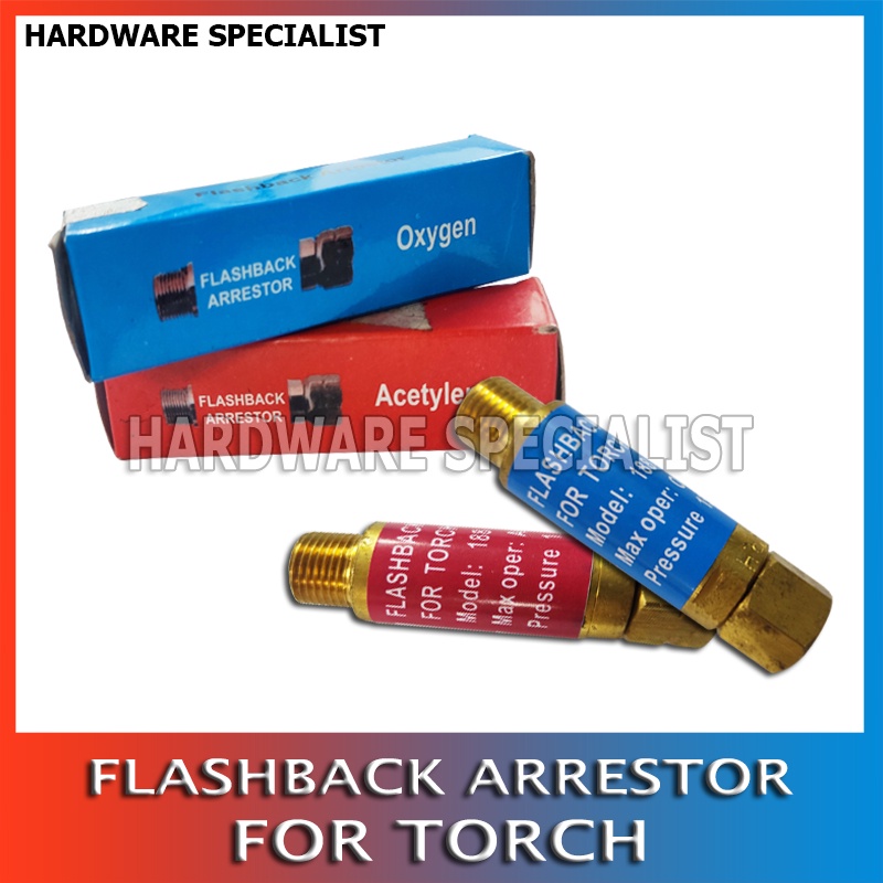 Flashback Arrestor For TORCH Acetylene Or Oxygen | Shopee Philippines