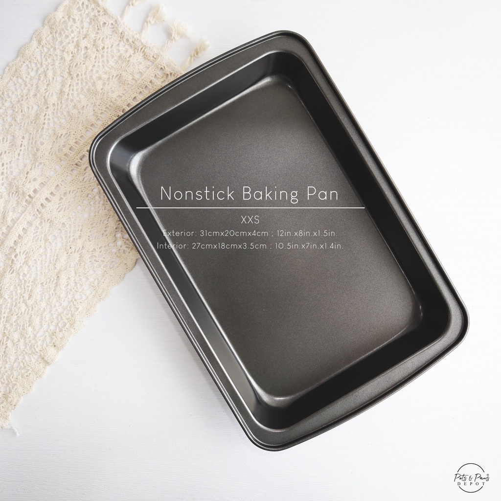Nonstick Rectangular Baking Pan | Shopee Philippines