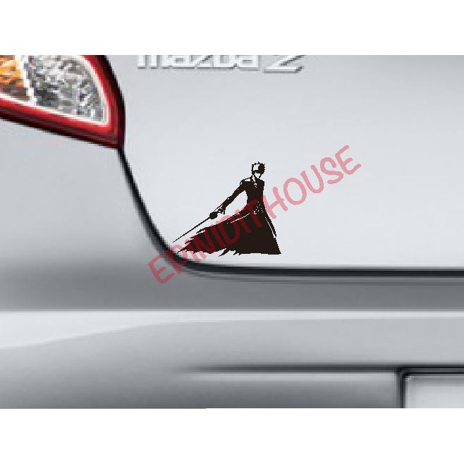 Bleach Ichigo Kurosaki Bankai Sticker for Car Motorcycle Laptop Bicycle ...