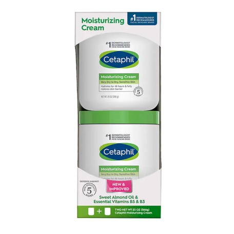Cetaphil Moisturizing Cream 2 Pack ( Net Wt 20oz | Shopee Philippines