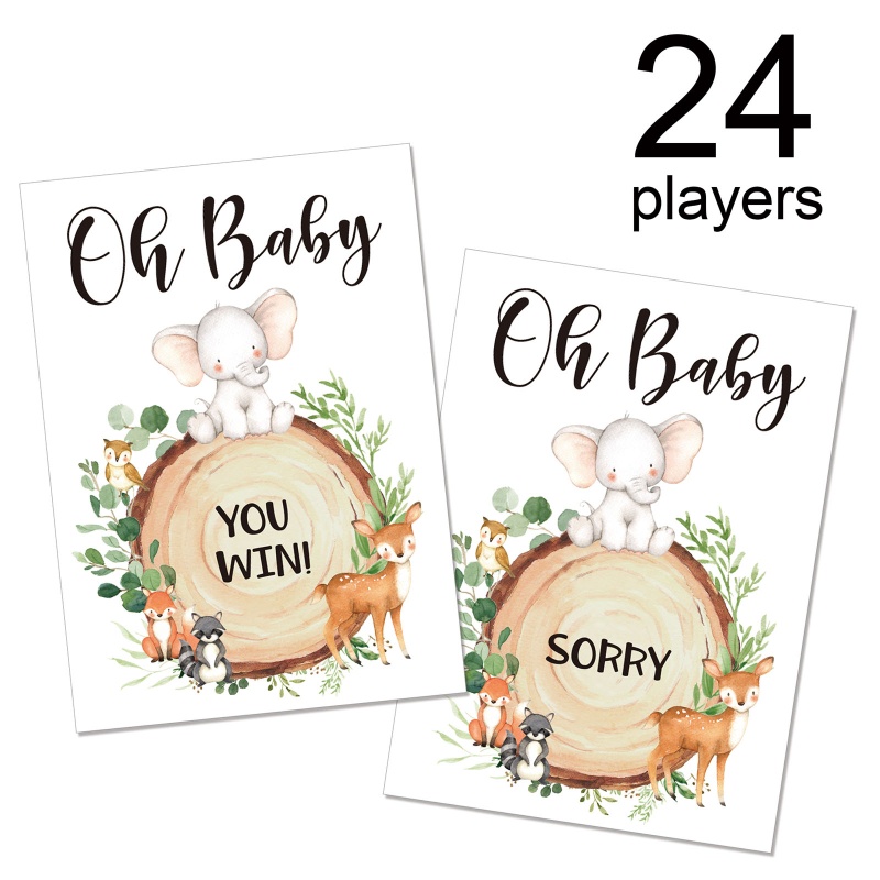 VA Baby Shower Scratch Off Playing Game Kit Kids Boys Girl Funny ...