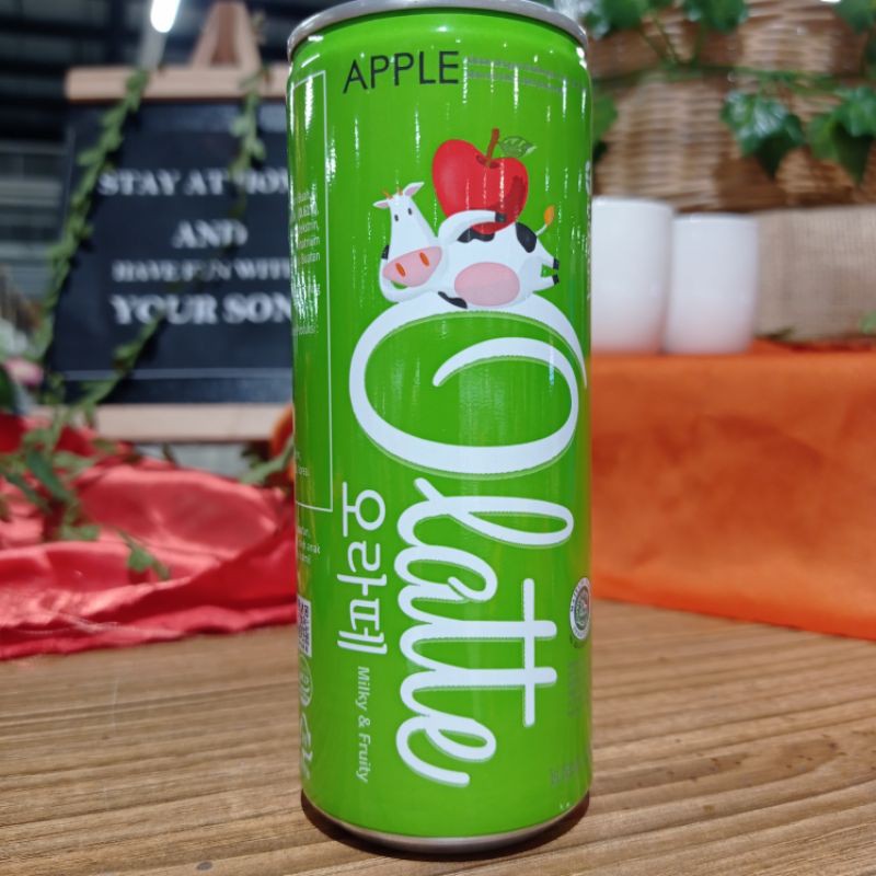 Olatte Applemilk 240ml | Shopee Philippines
