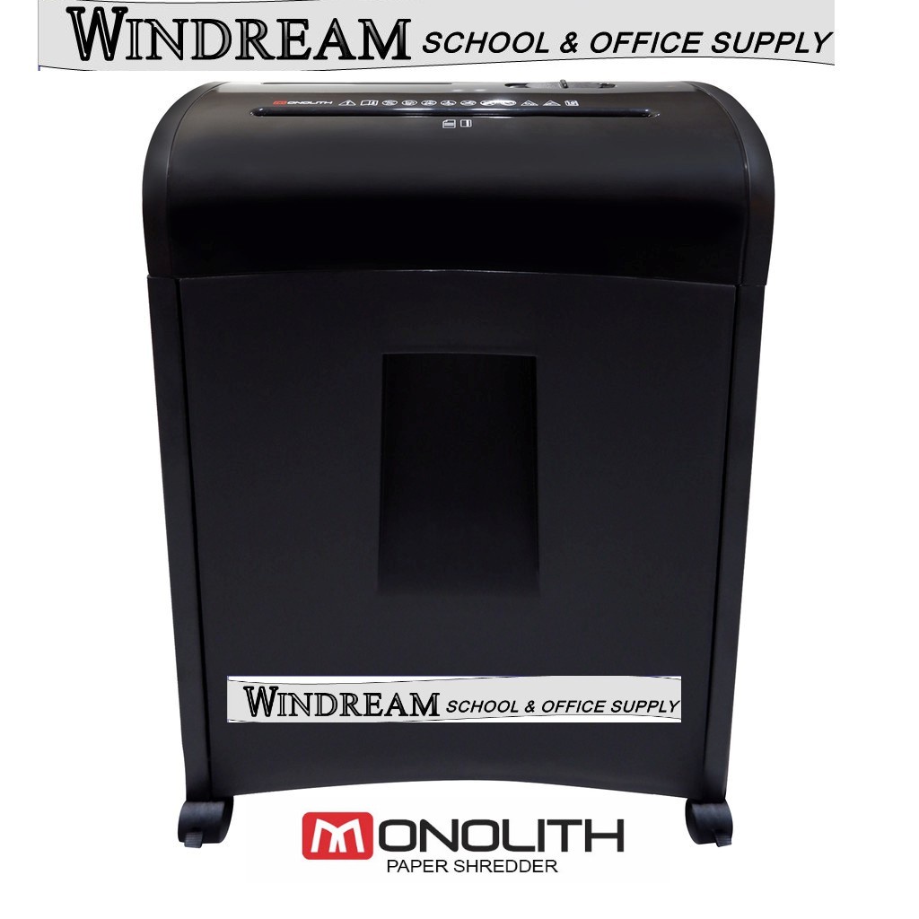 Monolith Cross-Cut Paper Shredder | Shopee Philippines
