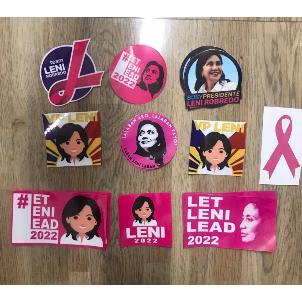 Leni Robredo Stickers Waterproof | Shopee Philippines