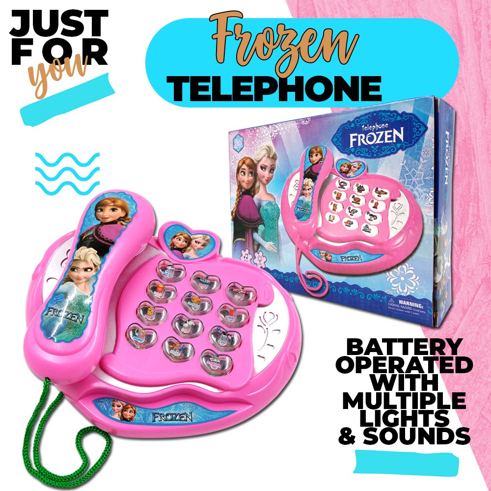 Telephone Educational Learning Hello Kitty/Frozen/Sofia the First Multi ...