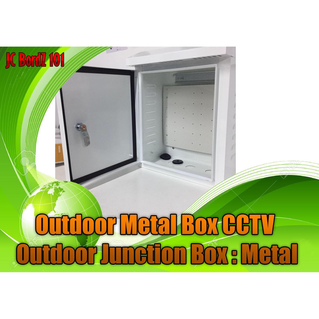 Outdoor Metal Box CCTV Outdoor Junction Box : Metal | Shopee Philippines