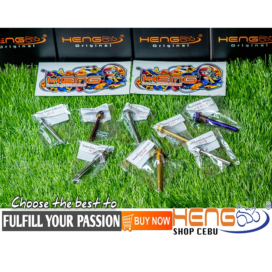 HENG CALIPER PIN FLOWER FOR YAMAHA HONDA SOLD PER PIECE | Shopee ...